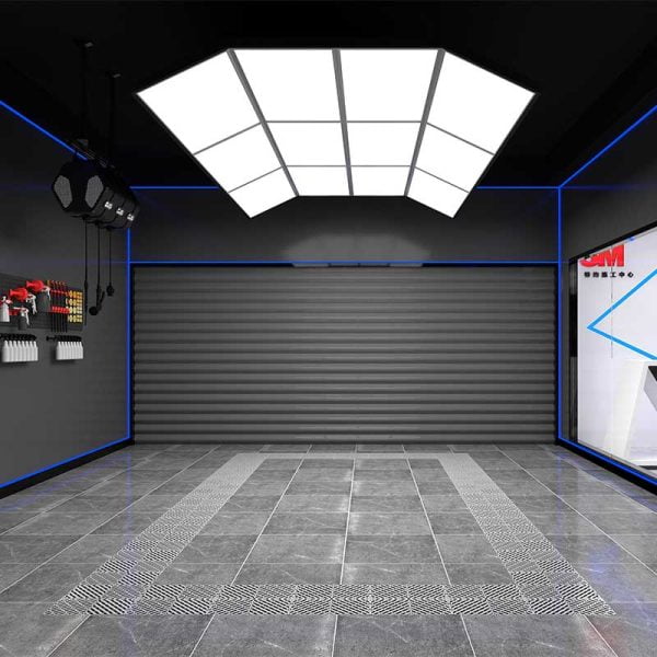 DIY LED Panel Ceiling Lights For Automotive Shop Light