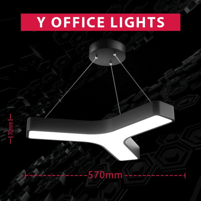 Home Office Ceiling Lighting Hollow Circle Chandelier