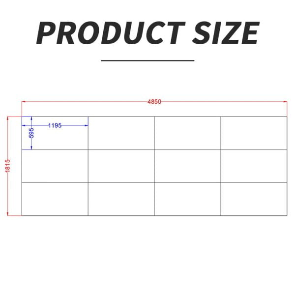 LED Ceiling Light Panels For Car Workshop Auto Light