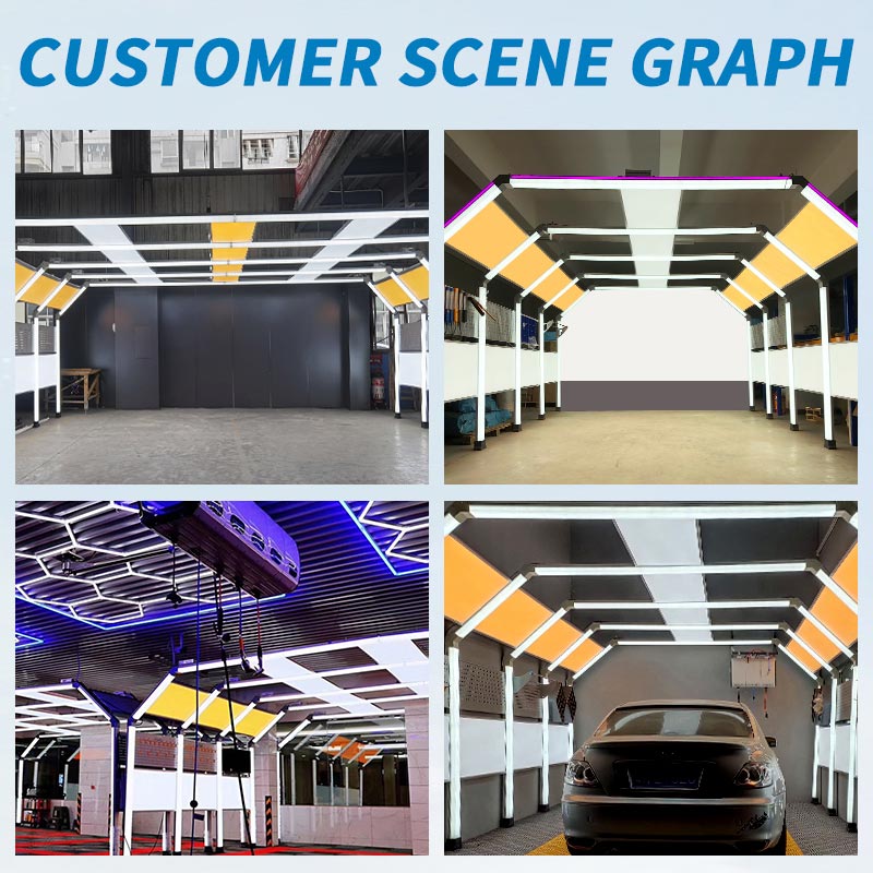 Tunnel Lights For Auto Detailing Shop Exhibition Light