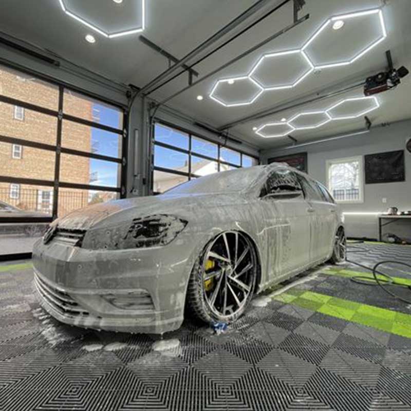 Hexagon Garage LED Lights: Bringing Brilliance Home