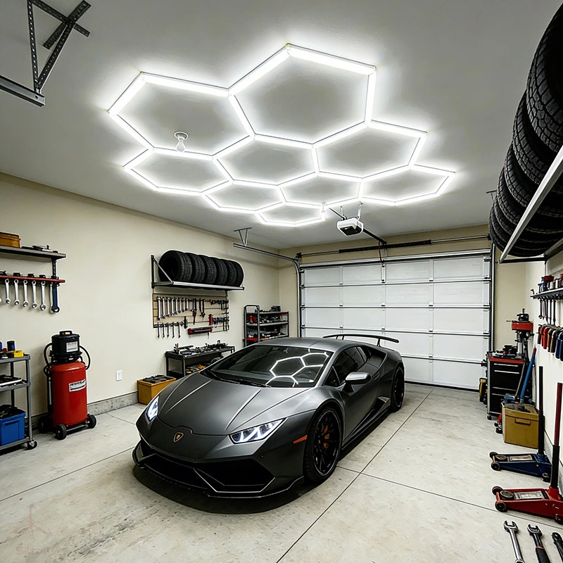 How Long Does It Take To Install Hexagon Garage Lights 3916